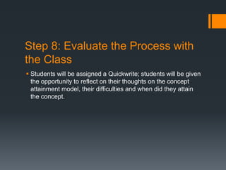 Concept attainment | PPT