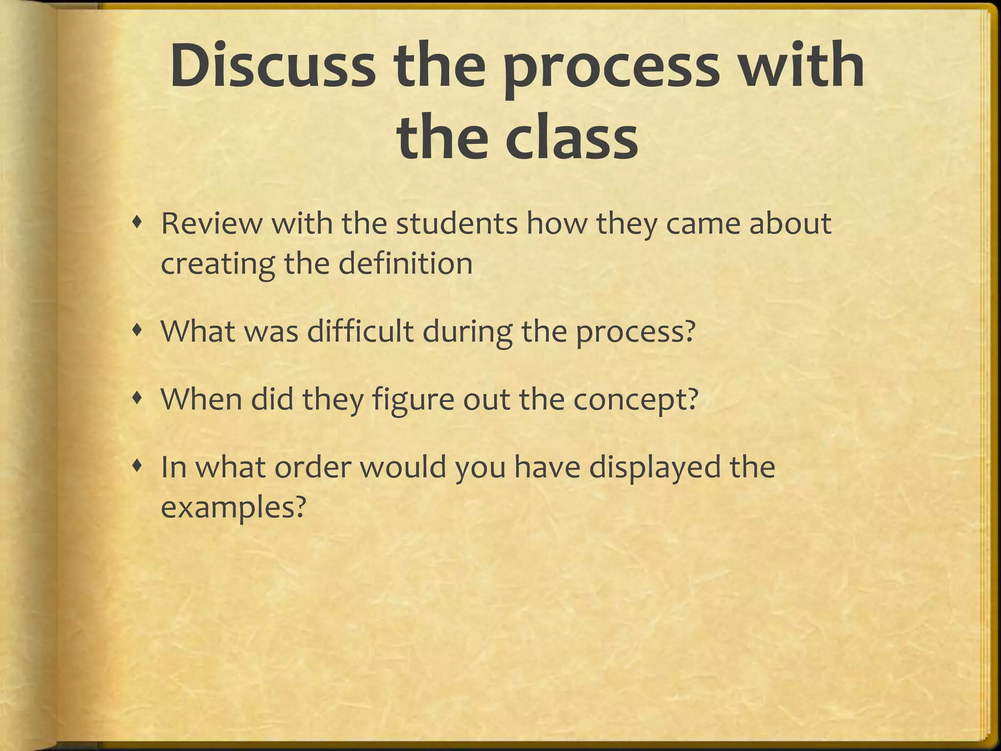 Concept Attainment Model | PPTX