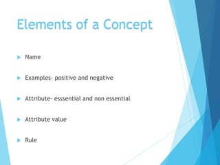 Concept attainment model | PPTX