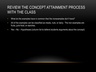 Concept Attainment Model 1 | PPTX
