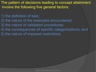 Concept attainment strategy | PPTX