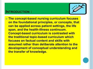Concept based curriculum (need of future) | PPTX