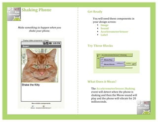 App Inventor Concept Cards | PDF