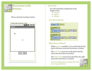 App Inventor Concept Cards | PDF