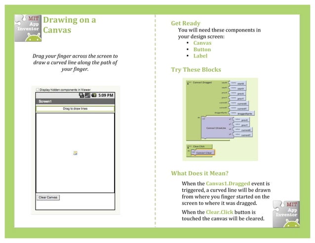 App Inventor Concept Cards | PDF