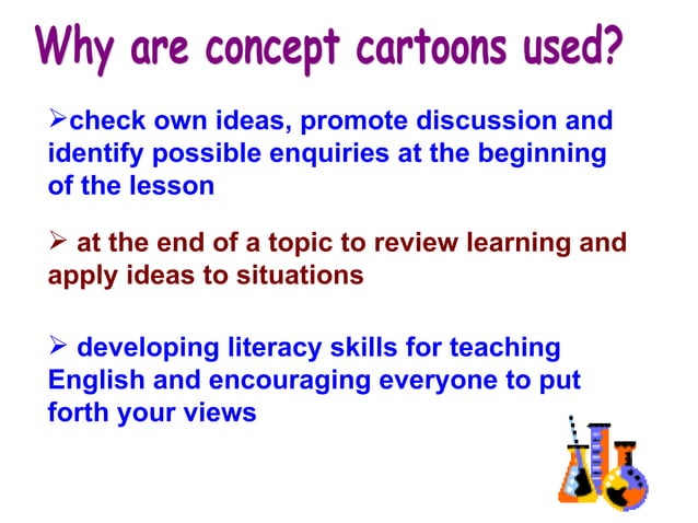 Concept cartoons | PPT | Science