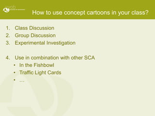 Conceptual science teaching: concept cartoons & concepTests | PPT
