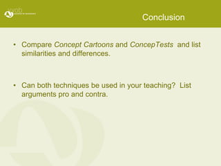 Science Conclusion Cartoon