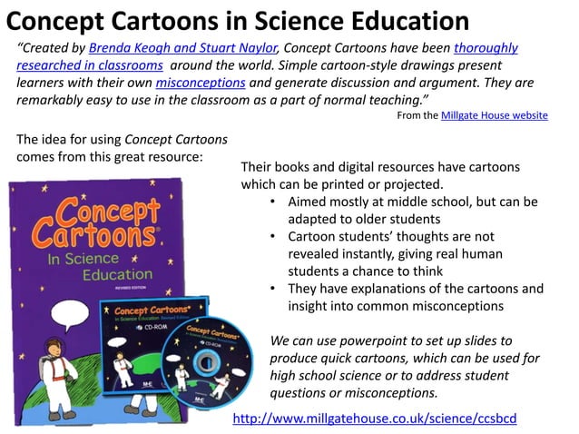 Concept Cartoons in Science Class | PPTX | Chemistry | Science