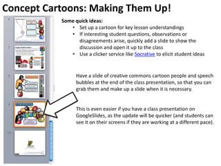 Concept Cartoons in Science Class | PPTX