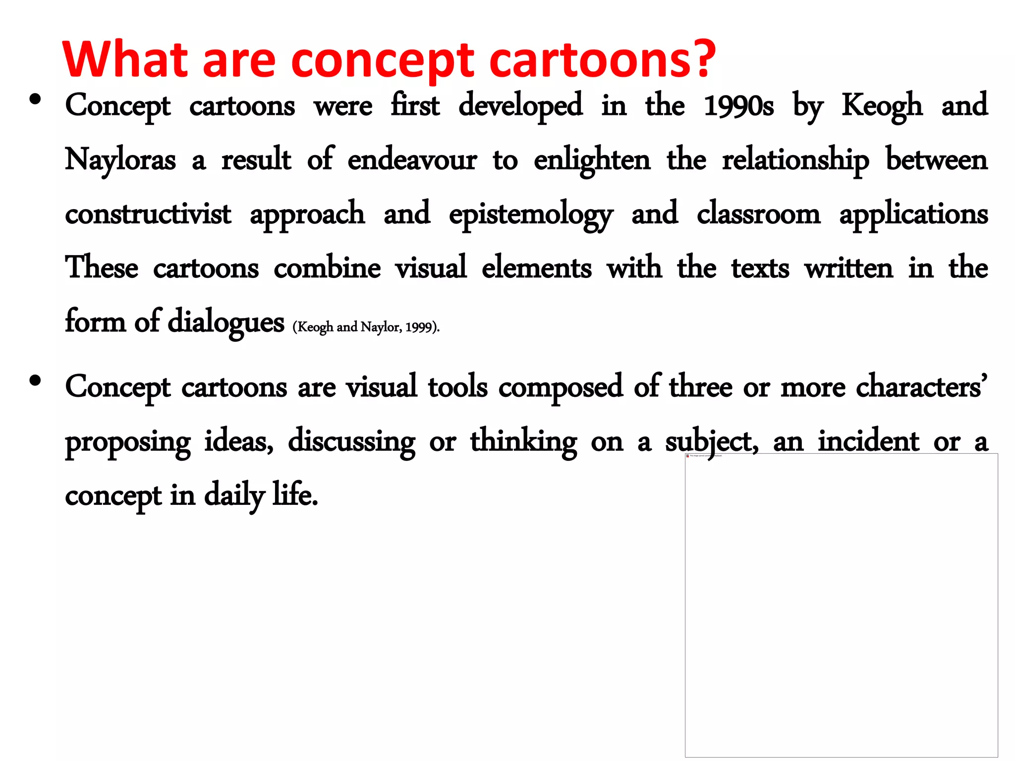 Concept cartoons in science teaching | PPTX