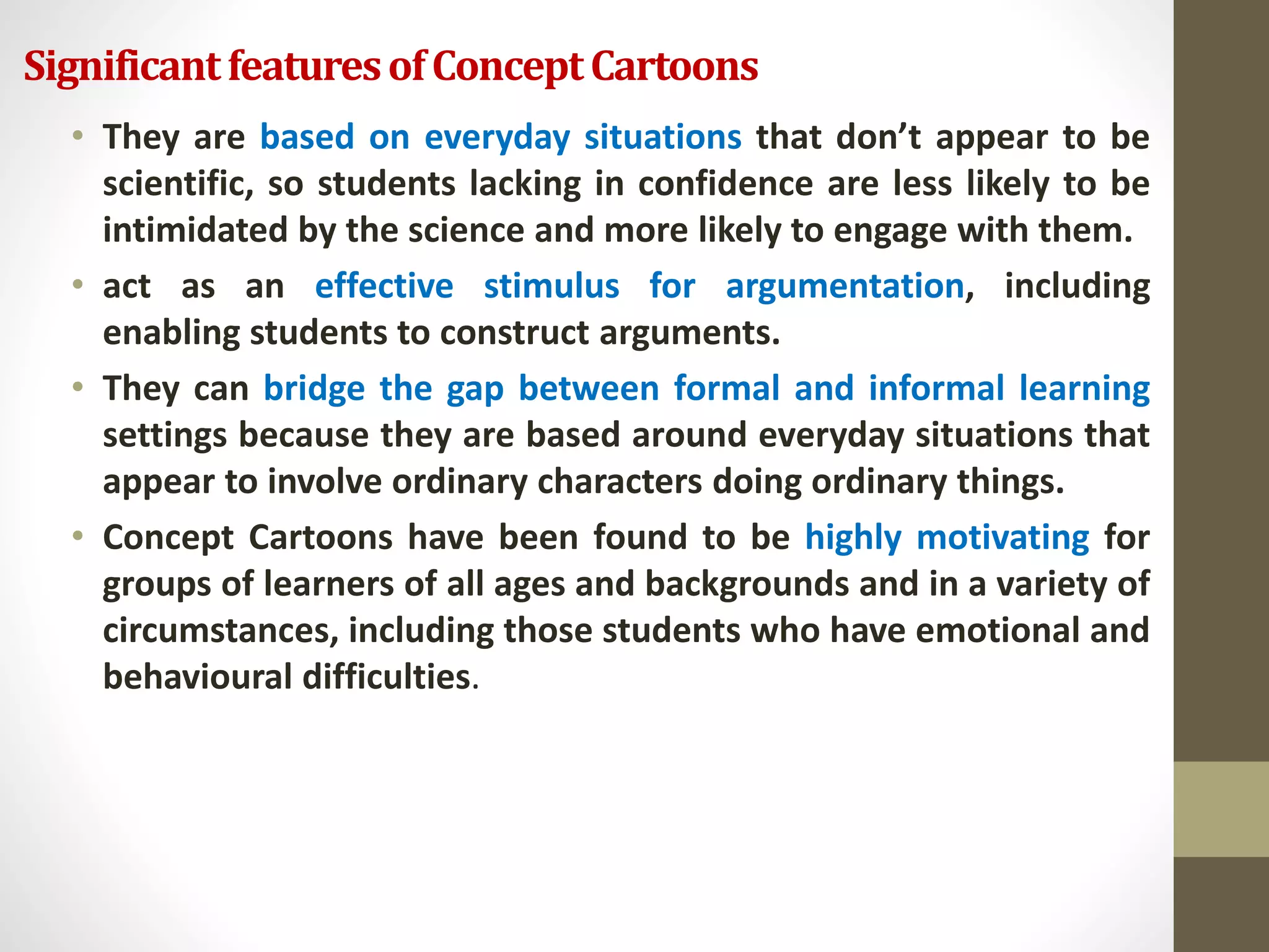 Concept cartoons in science teaching | PPTX