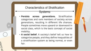 Concept, Characteristics and forms of Stratification (1).pptx