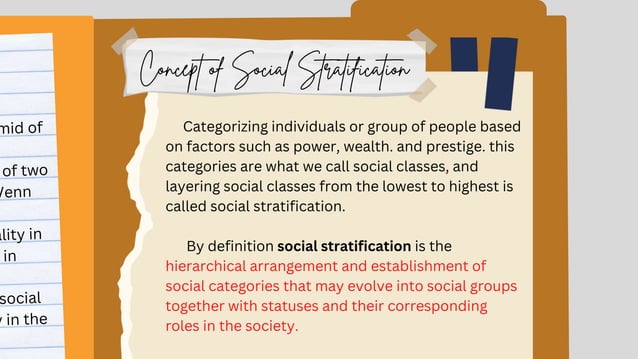 Concept, Characteristics and forms of Stratification (1).pptx | Economy ...