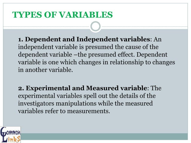 Concept, Construct and Variable | PPTX