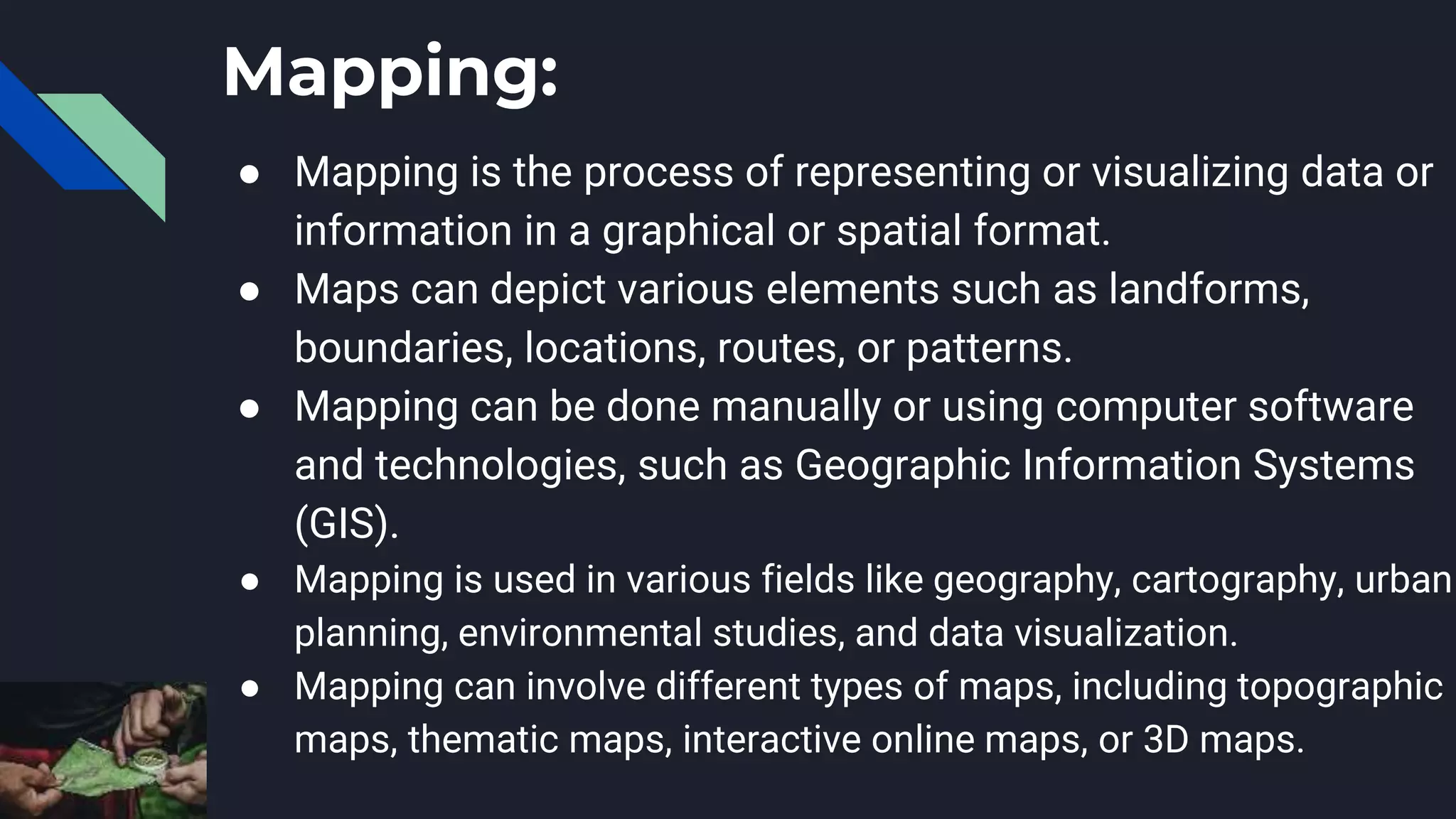 Concept defined school mapping, educational mapping, school plant ...
