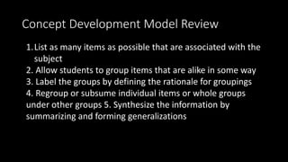 Concept development model | PPT
