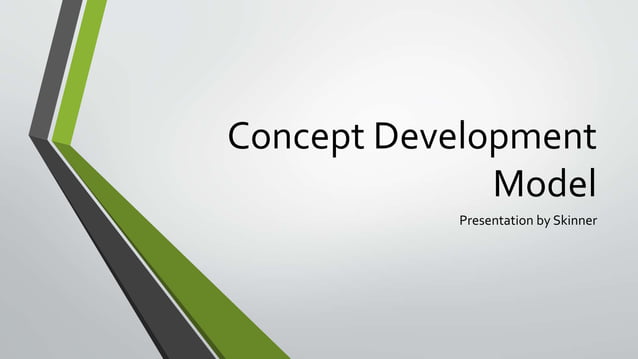 Concept Development Model | PPT