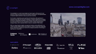 Conceptdigital Overview 2024 - Your Tech & Talent Partner | PPT