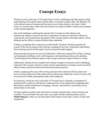 Concept Essays.pdf