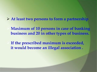 CONCEPT & FEATURES OF PARTNERSHIP | PPTX