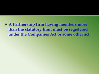 CONCEPT & FEATURES OF PARTNERSHIP | PPTX