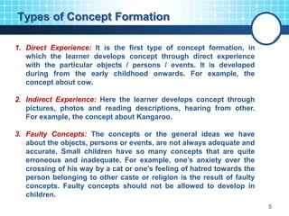 Concept formation | PPSX