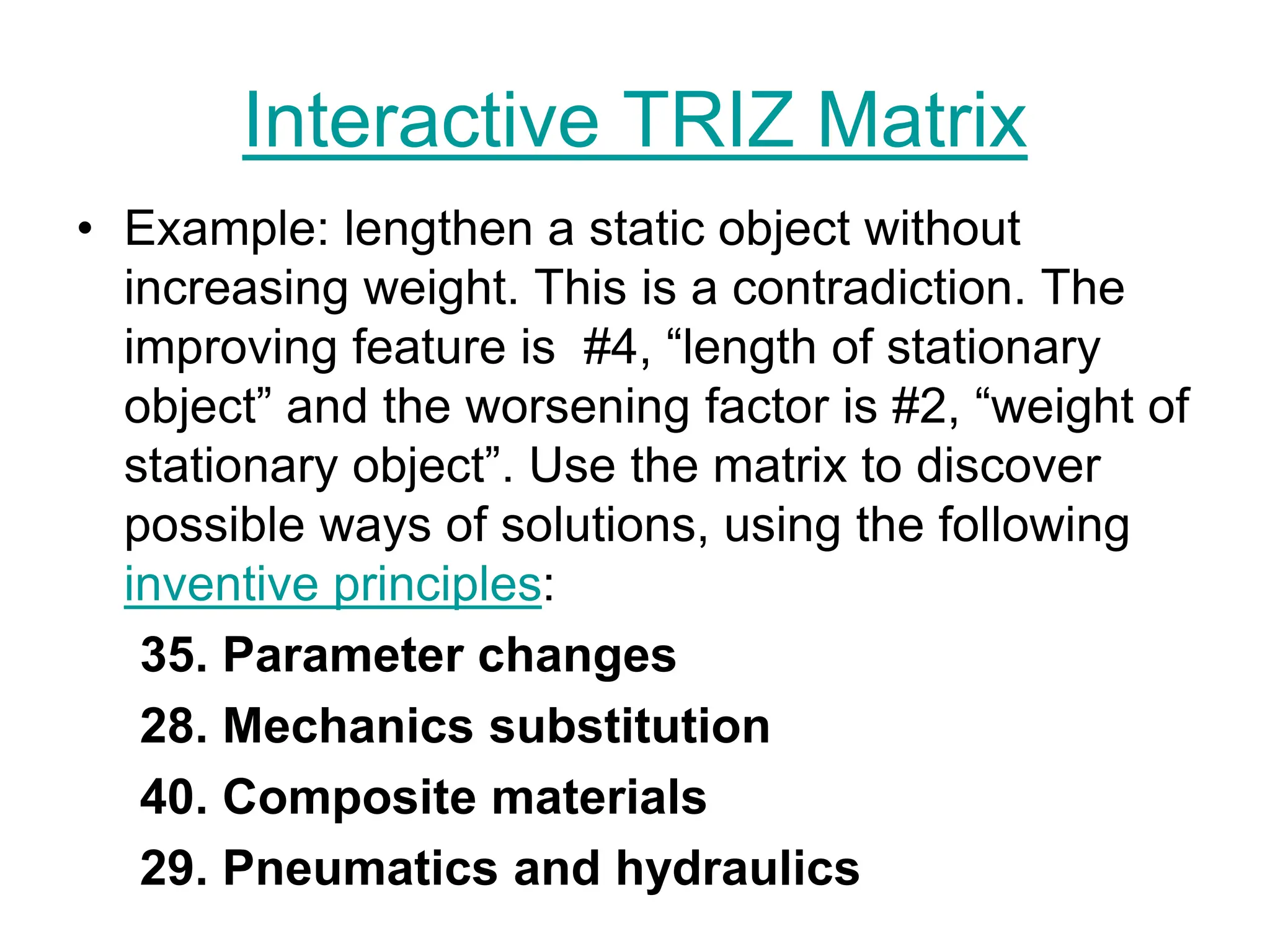 Concept Generation in coming up with TRIZ | PPT