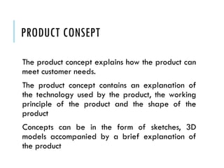 Concept Generation (product development) | PPTX