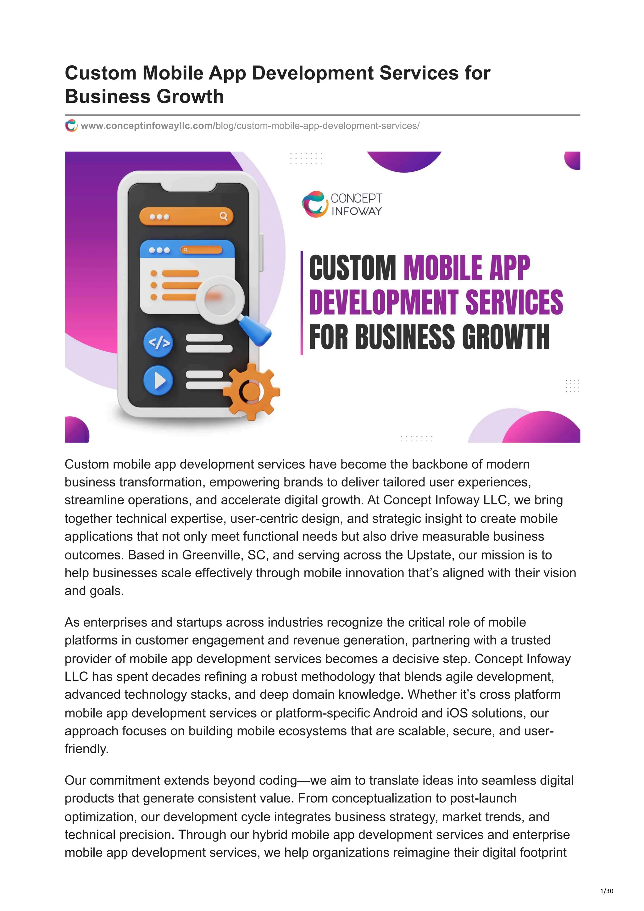 Custom Mobile App Development Services for Business Growth.pdf