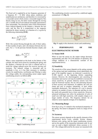 Conception and realisation of a sensor | PDF