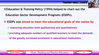 Conception of teacher education and chemistry teaching at.pptx