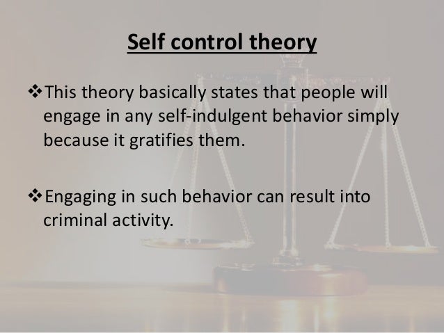 Conceptions of crime and deviance