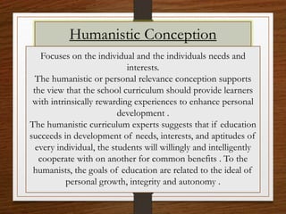 conceptions of curriculum.jamil.ppt