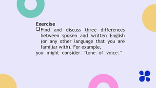 Els 100 Conceptions Of Language Grammar Pptx