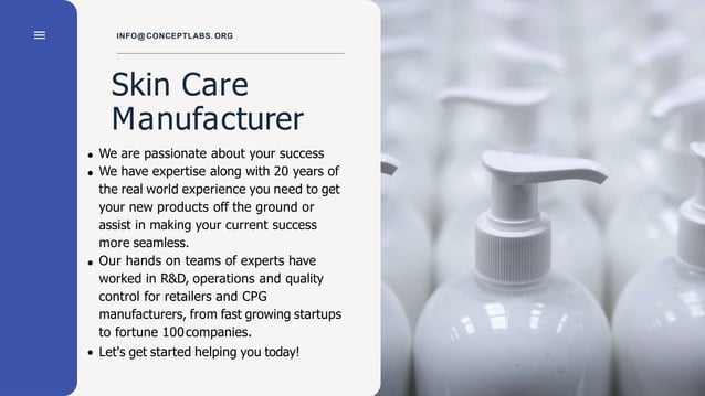 Concept Laboratories | PPTX | Skin Care | Beauty