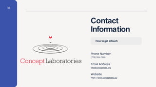 Concept Laboratories | PPTX