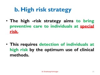 Concept & levels of prevention | PPT