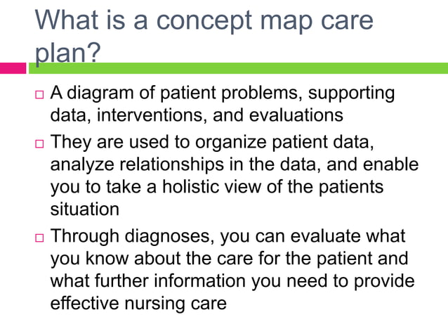 Concept map care plan 2 | PPT