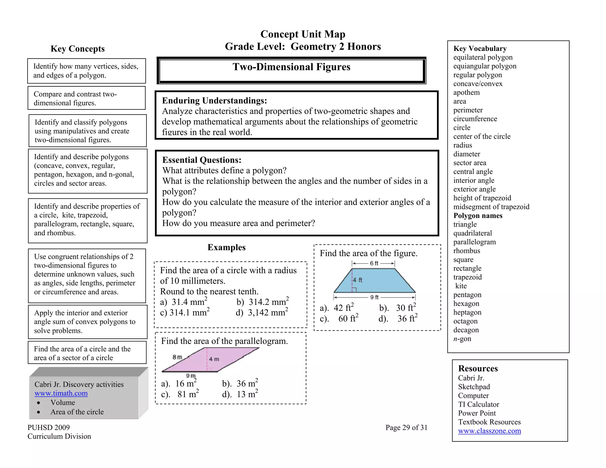 Concept map geometry | PDF
