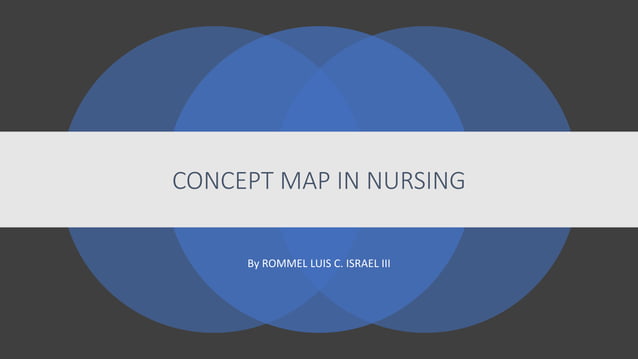 CONCEPT MAP IN NURSING | PPTX