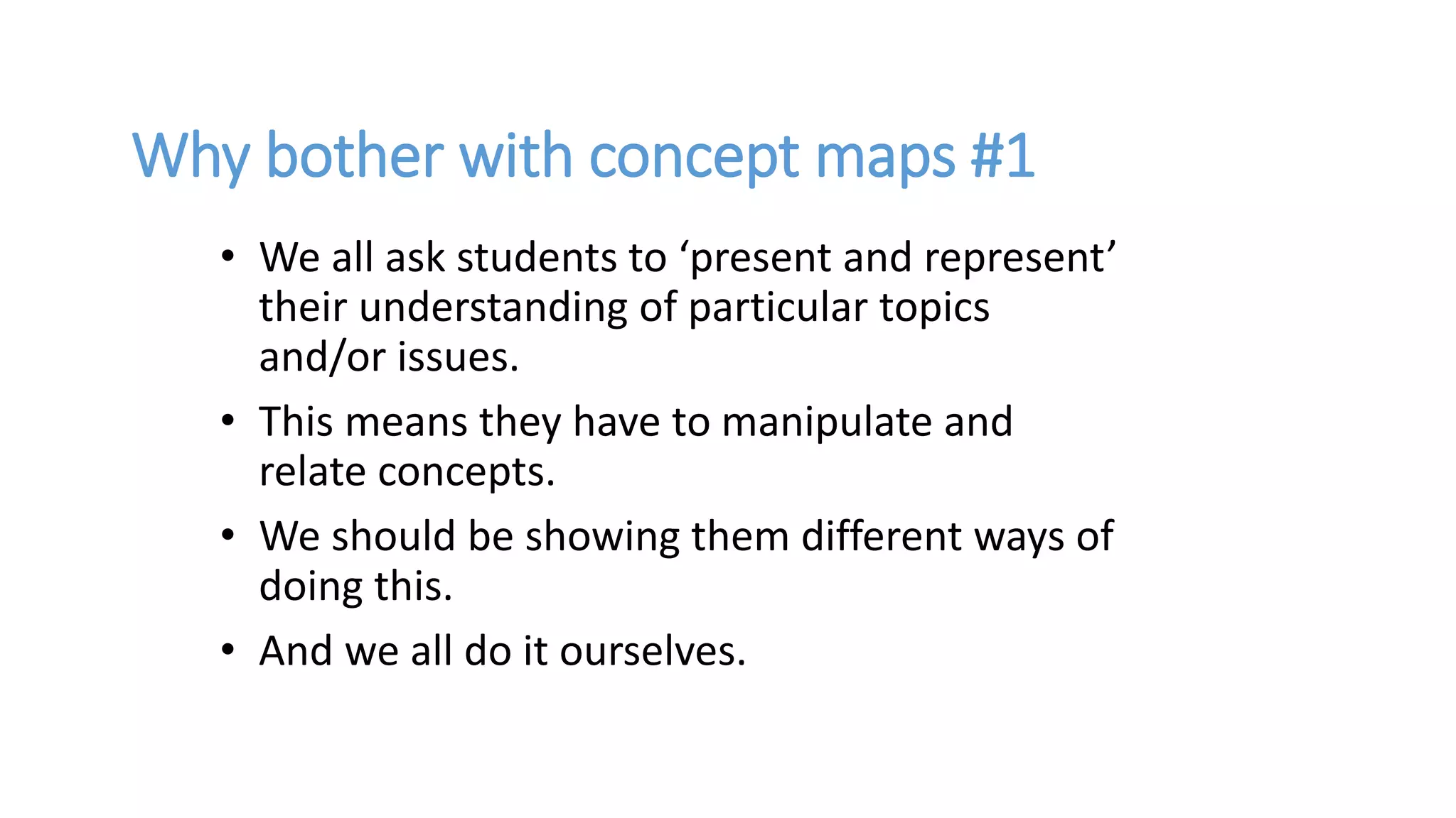 Concept mapping intro march2020 | PPT | Free Download