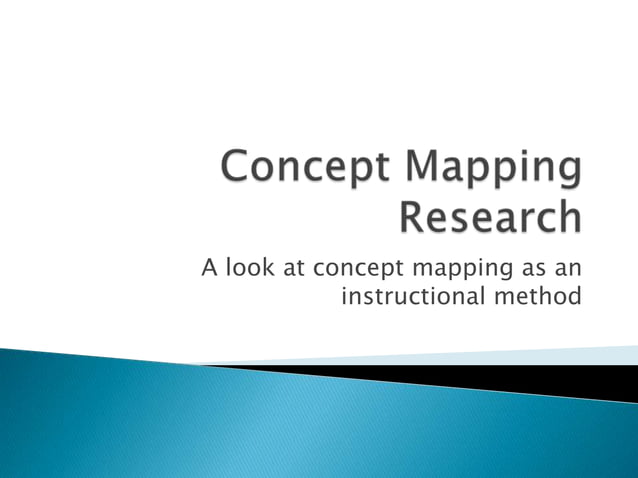 Concept Mapping Research | PPTX | Education