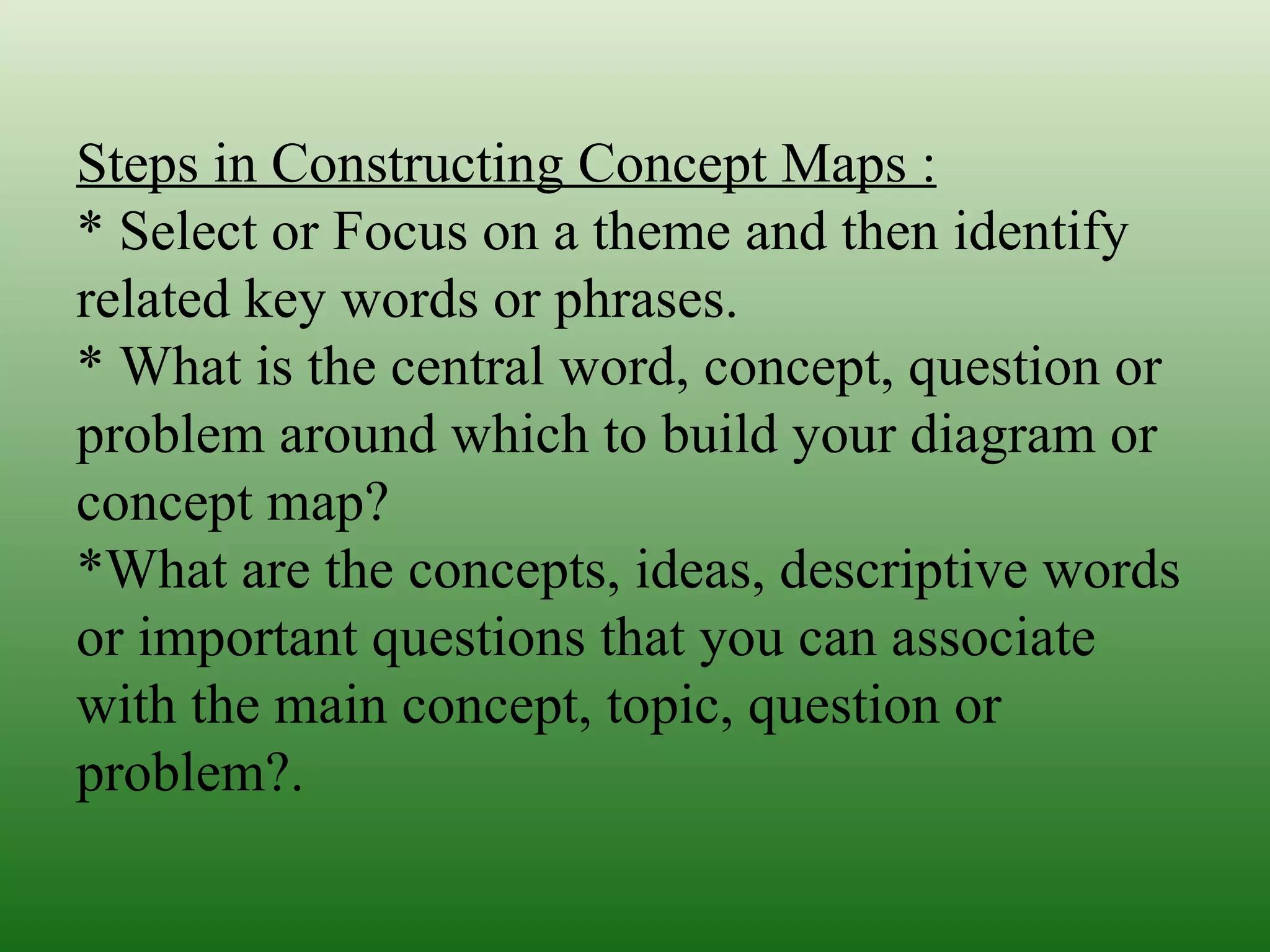 Concept maps | PPT