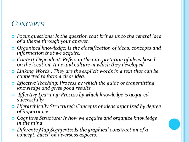 Concept Maps Liz Mariel Martinez | PPTX