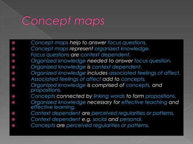 Concept Maps Pipe | PPTX