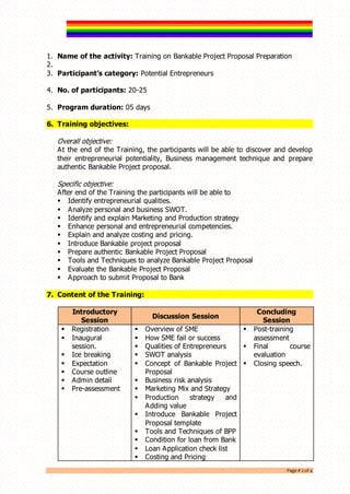 Concept note bpp | DOCX