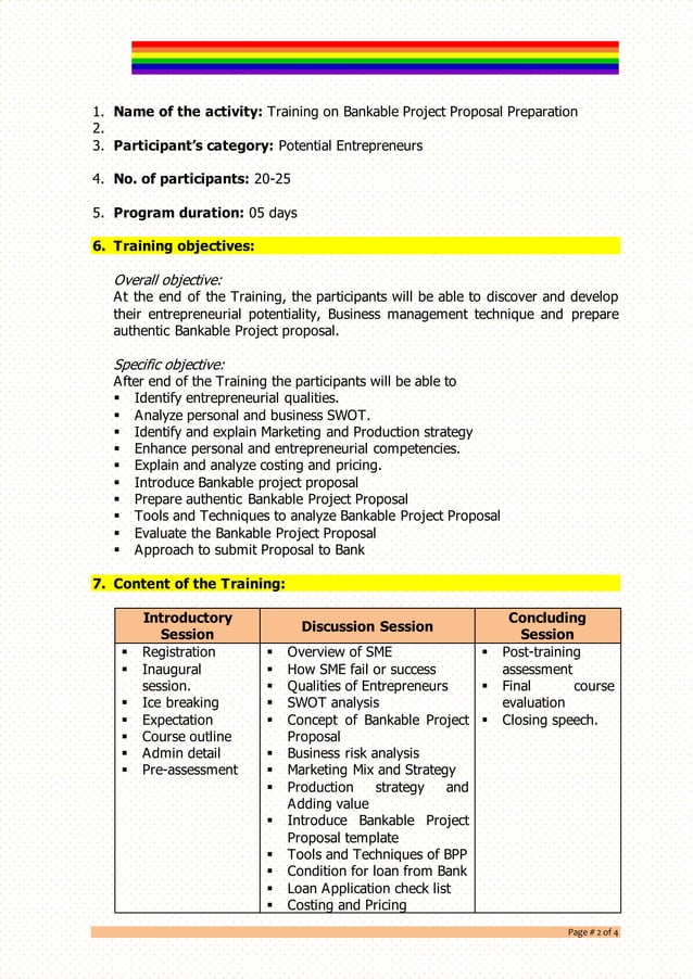 Concept note bpp | DOCX