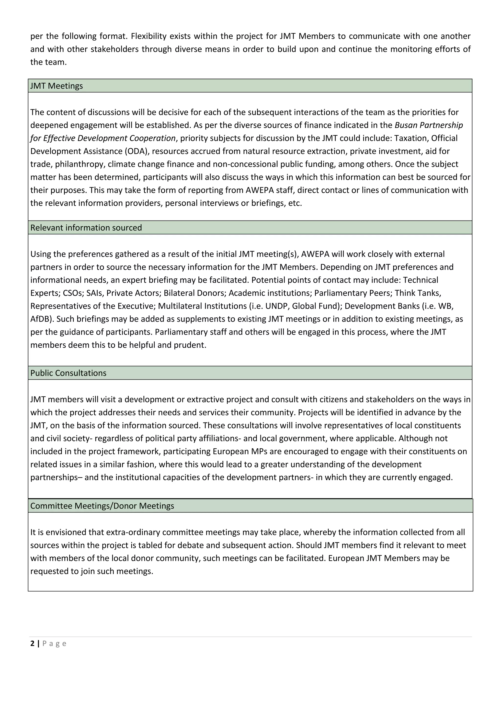 Concept notes on accountable and inclusive institutions | PDF