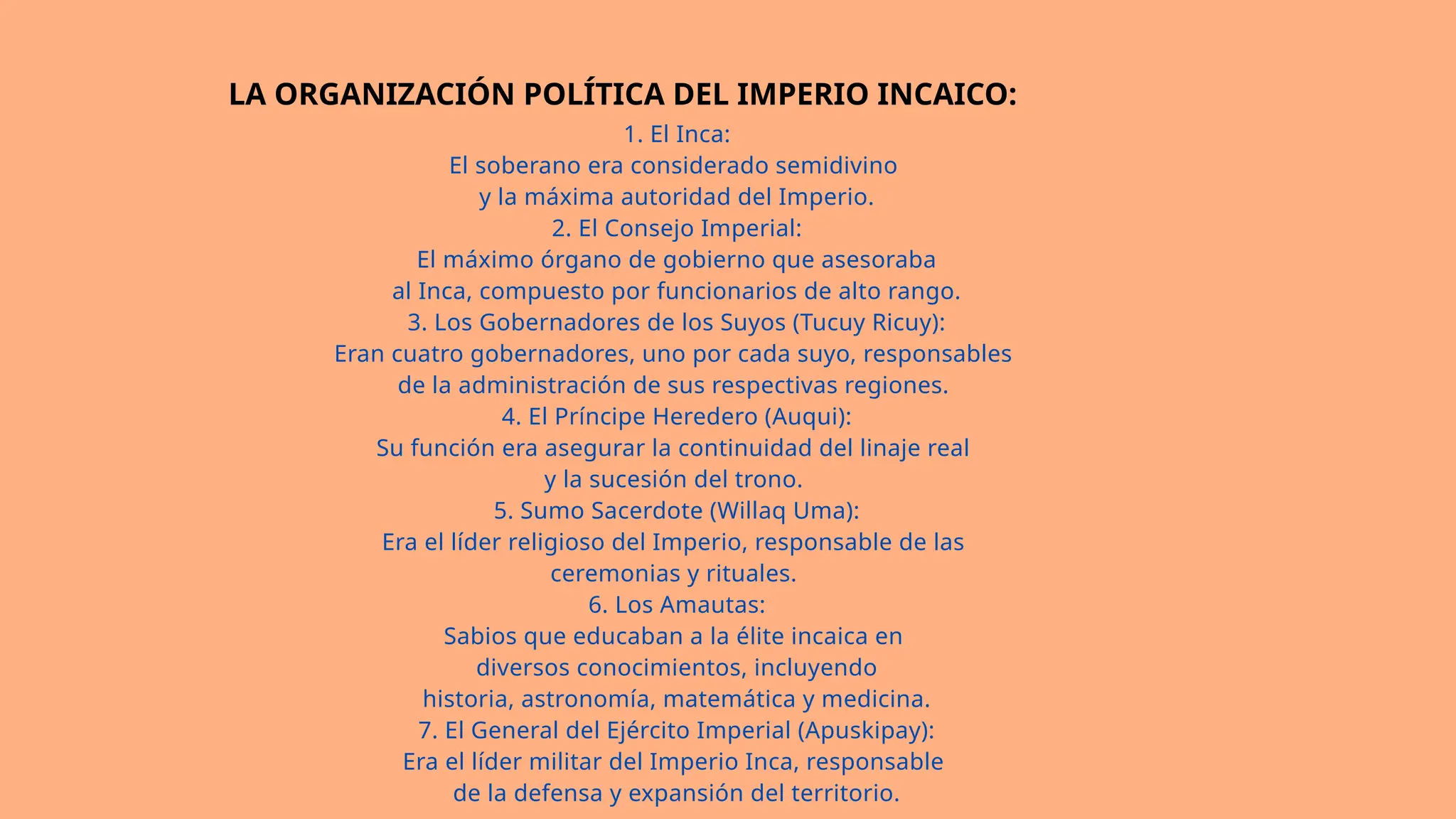 El imperio incaico De noelia torres silva | PPTX